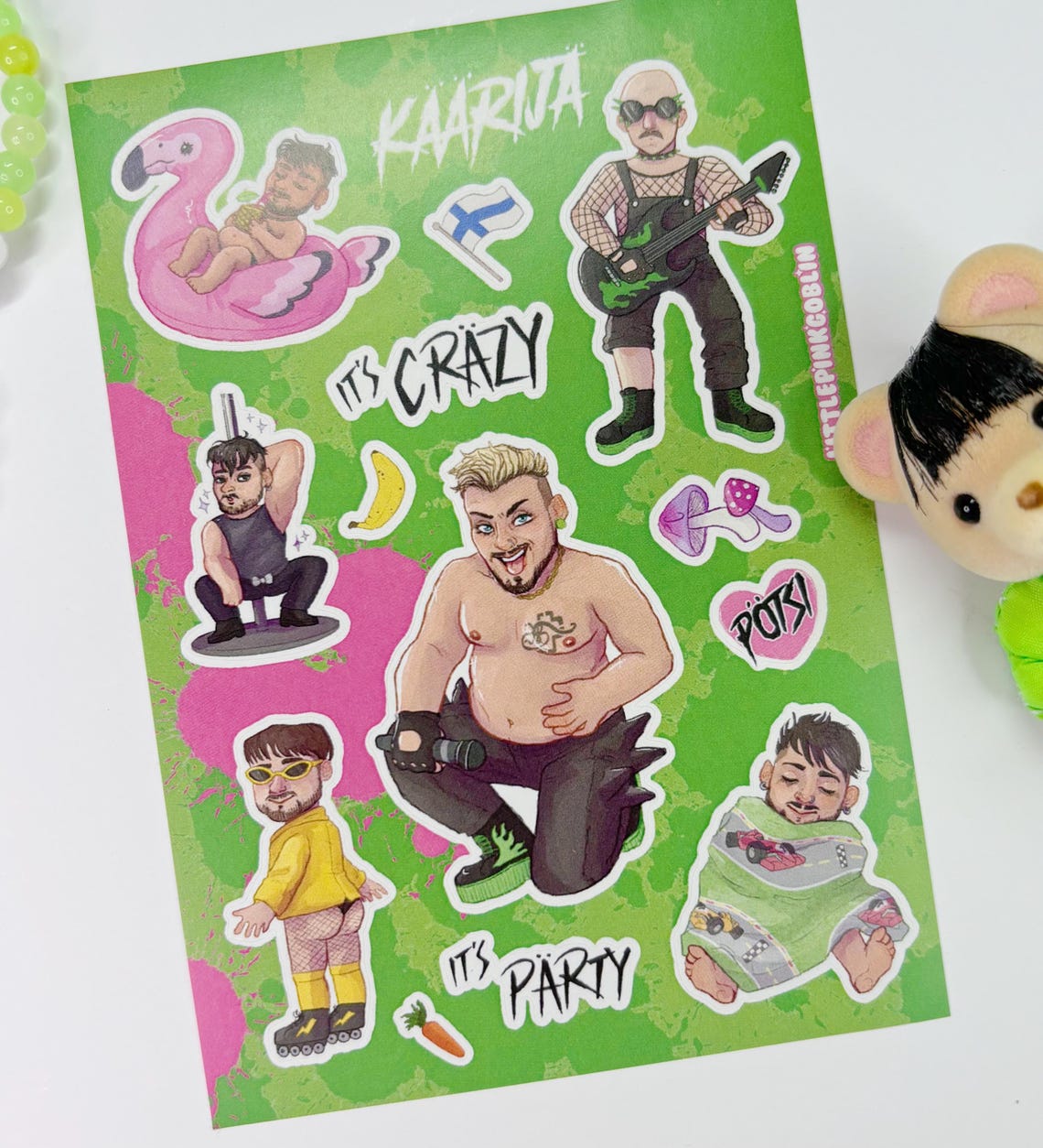 Kaarija European Tour Sticker Sheet A6 Planner Stickers - Etsy