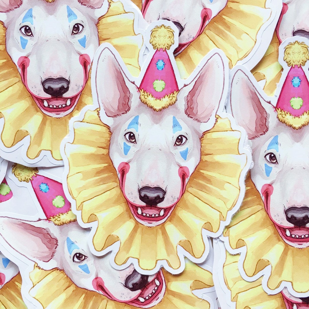 Edgar the Clown Bully Sticker - Etsy
