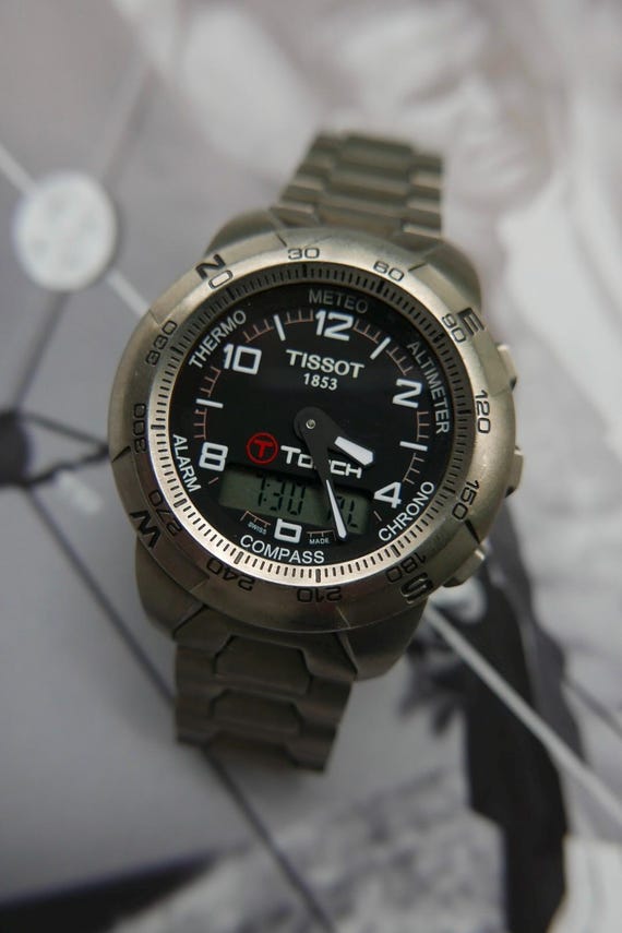 Tissot T Touch Titanium Watch. Seiko Citizen Digital … - Gem