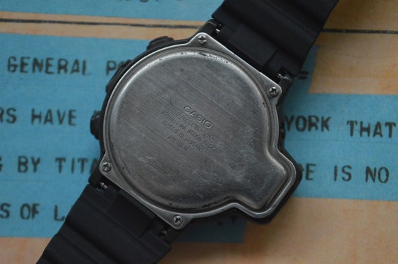 Casio CPW-110 Vintage Prayer Compass Watch. Retro Sei… - Gem