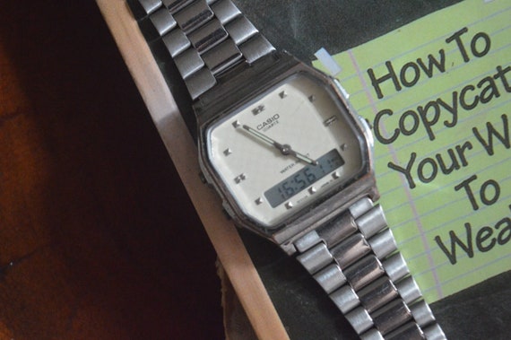 Casio AD159 Ana Digi Watch. Vintage Tissot Citizen Om… - Gem