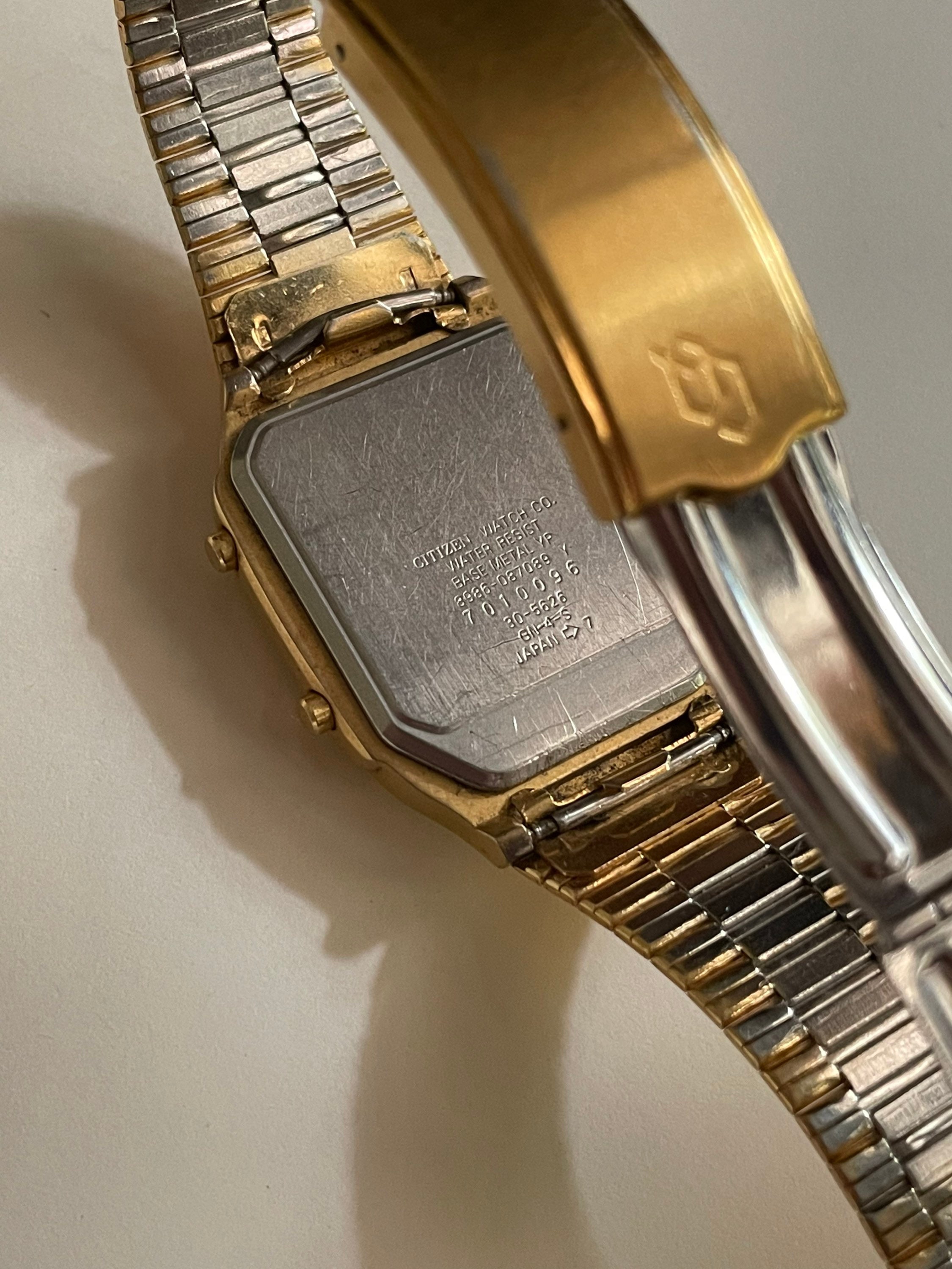 Citizen Ana Digi Vintage Watch. Retro Military Swiss Japanese - Etsy