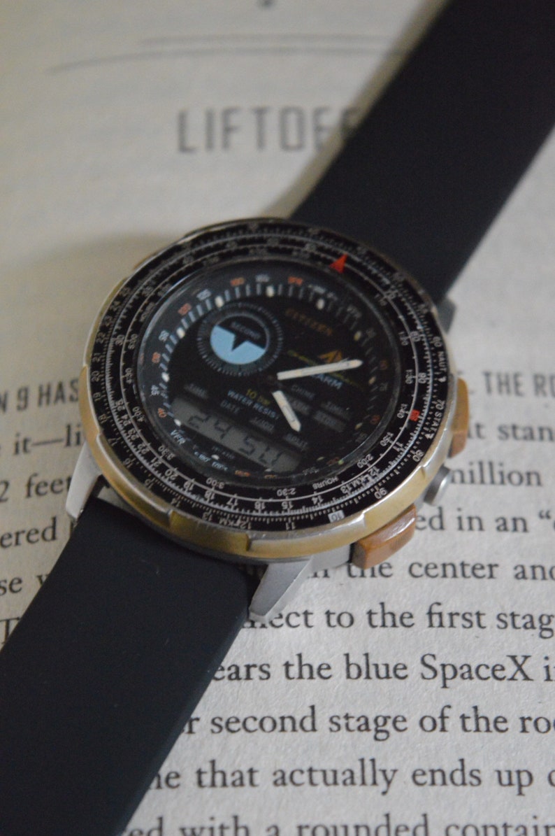 Rare Citizen Wingman Watch. Seiko Tissot Vintage Retro Omega - Etsy