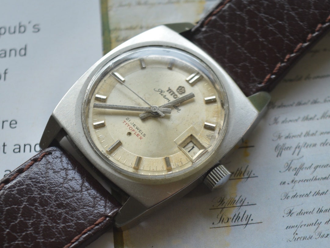 Titoni Airmaster Vintage Watch. Seiko Citizen Swiss Movado HMT Casio ...