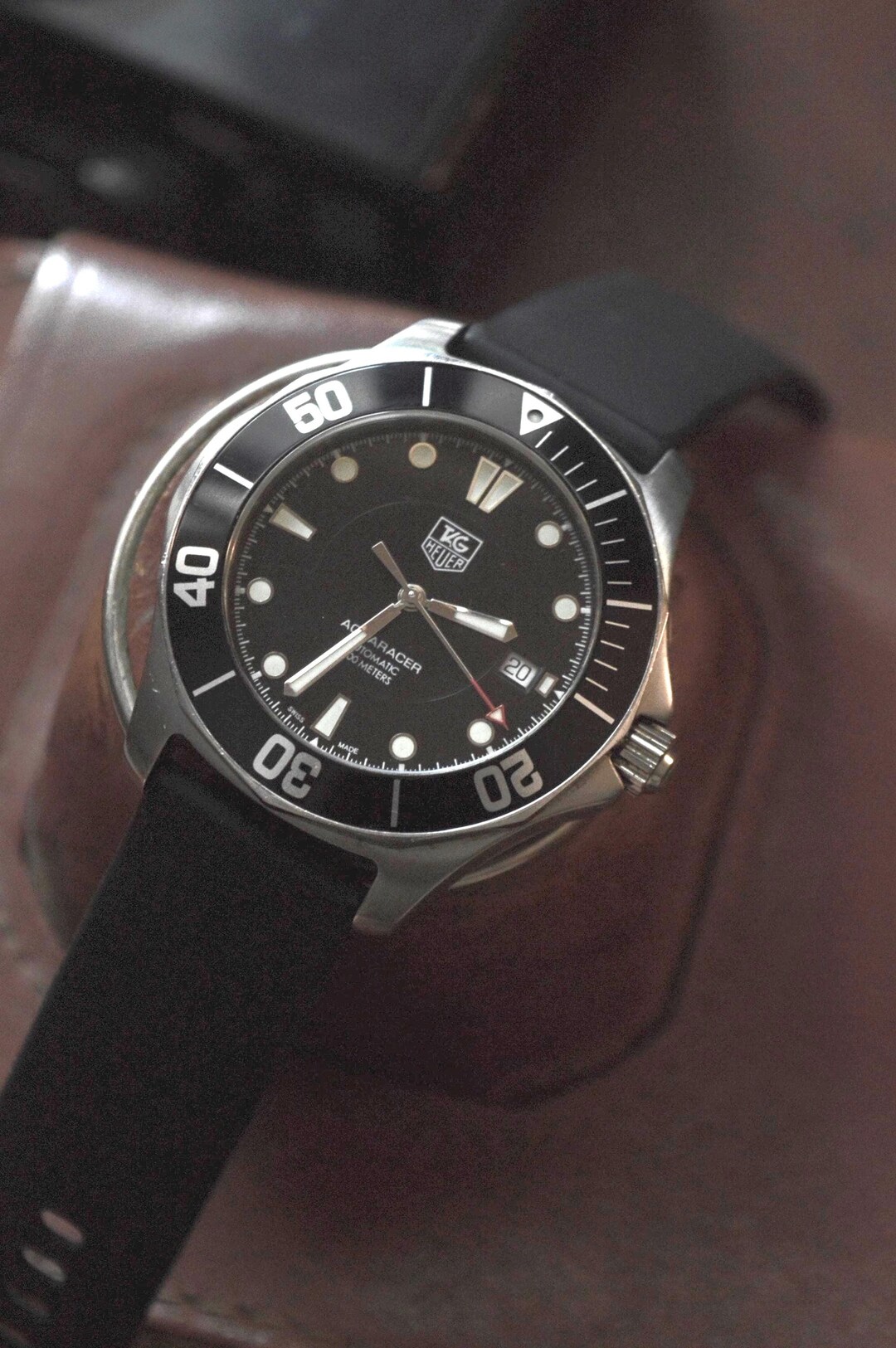 Tag Heuer Aquaracer Diver Rare Vintage Watch. Tissot Gift Ideas Omega ...