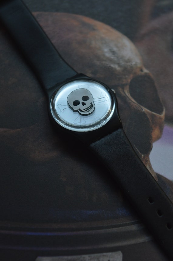Rare Swatch Skeleton Skull Vintage Watch. Christmas S… - Gem