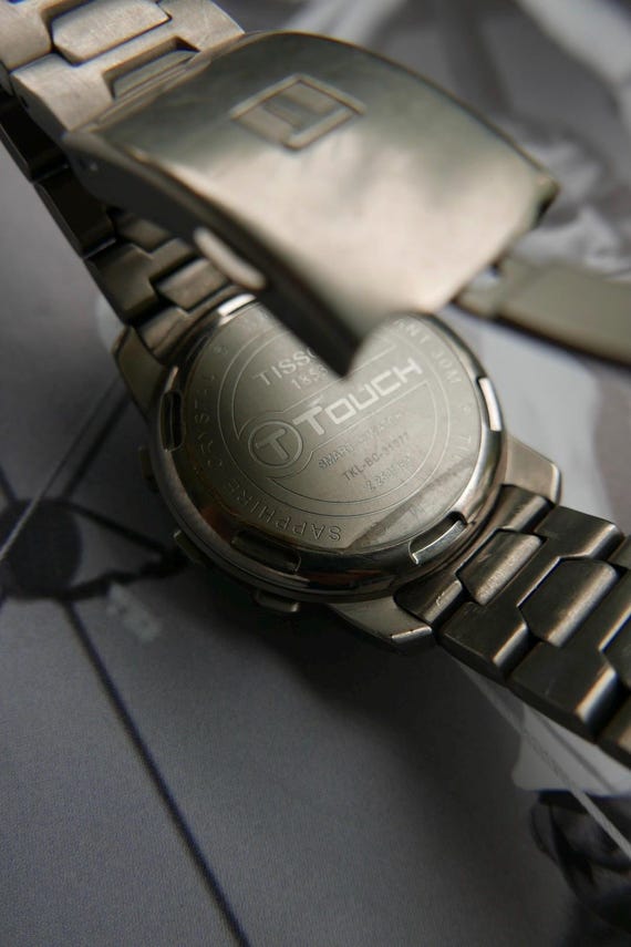 Tissot T Touch Titanium Watch. Seiko Citizen Digital … - Gem