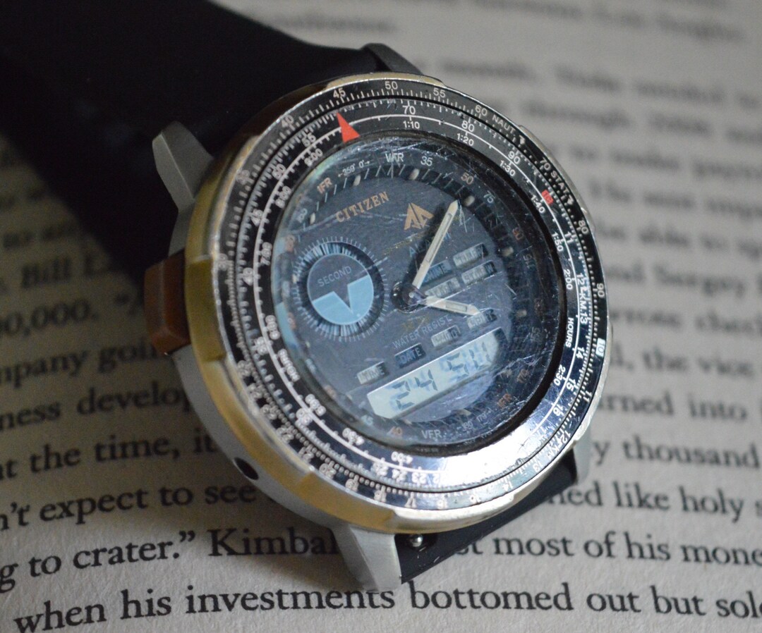 Rare Citizen Wingman Watch. Seiko Tissot Vintage Retro Omega - Etsy