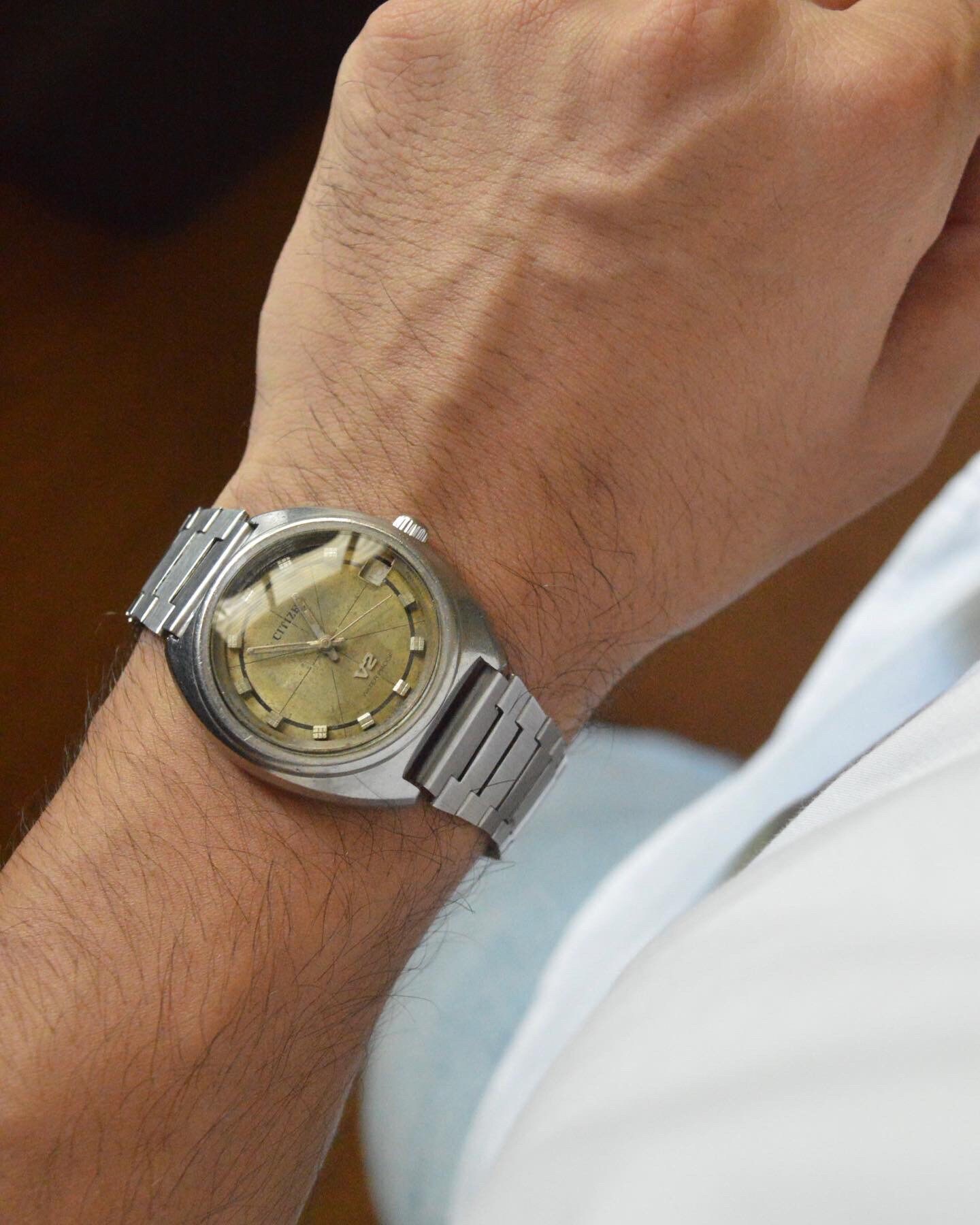 Rare Vintage Citizen V2 Watch. Seiko Tissot Omega Casio Retro - Etsy