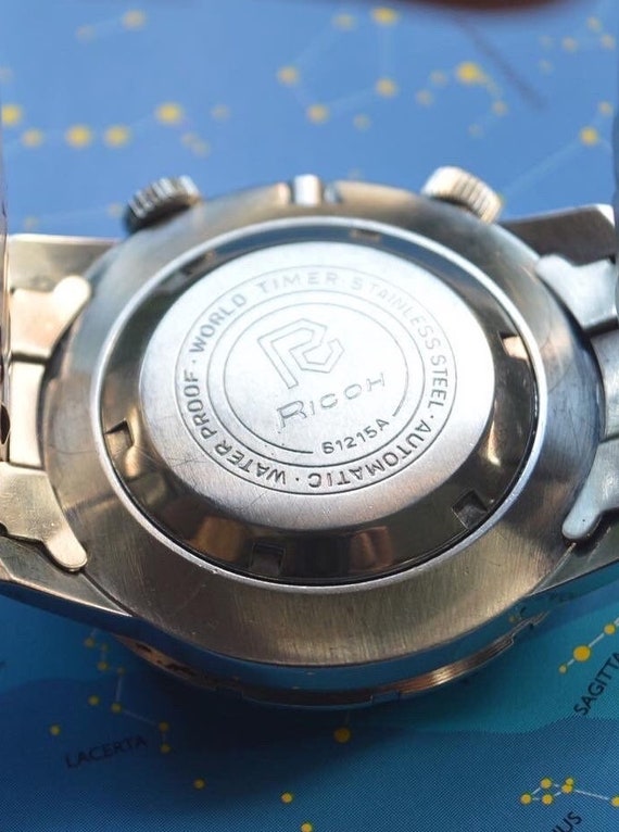 Ricoh Automatic World Time Vintage Watch. Tag Heuer S… - Gem