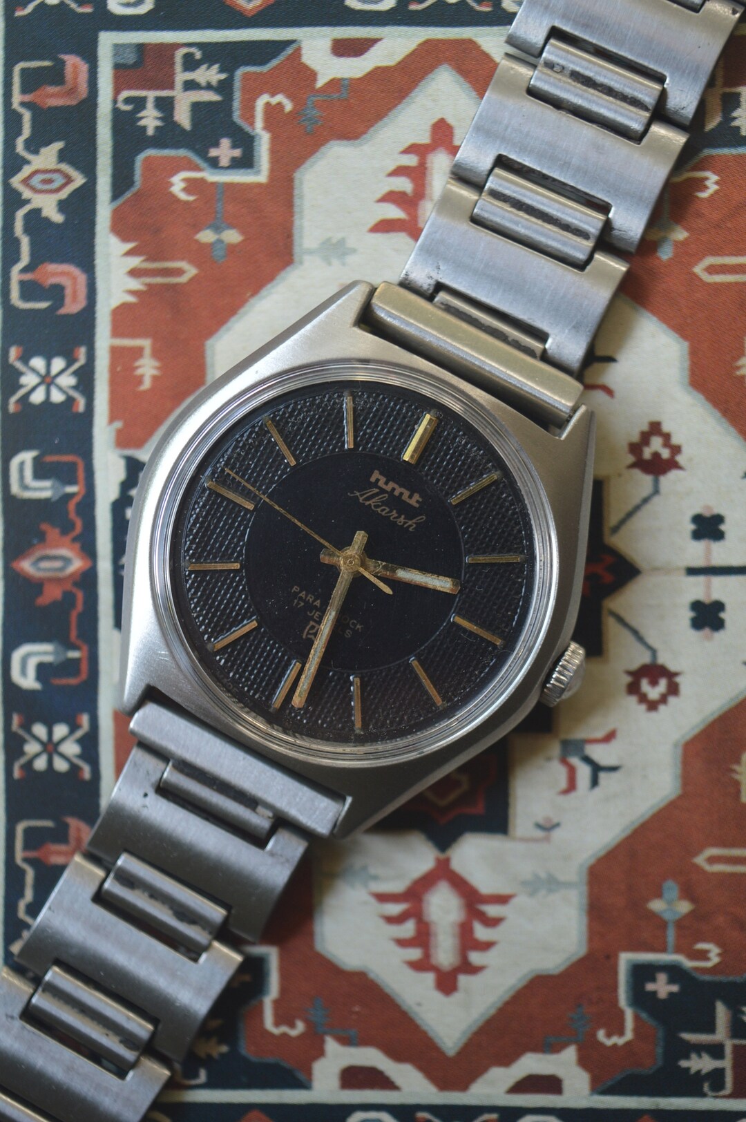 Hmt Akarsh Vintage Dress Watch. Rolex Tudor Heuer Citizen Seiko Classy ...