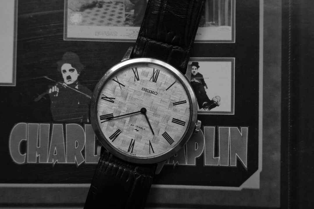 Seiko Chariot 2220 Dress Watch. Vintage Retro Military Army Pilot Swiss ...