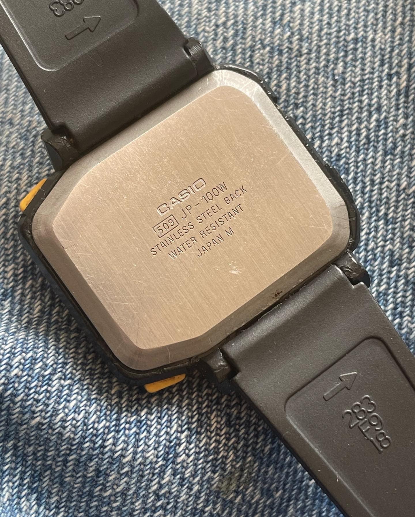 Casio JP 100 Pulse Check Vintage Digital Watch. Birthday - Etsy