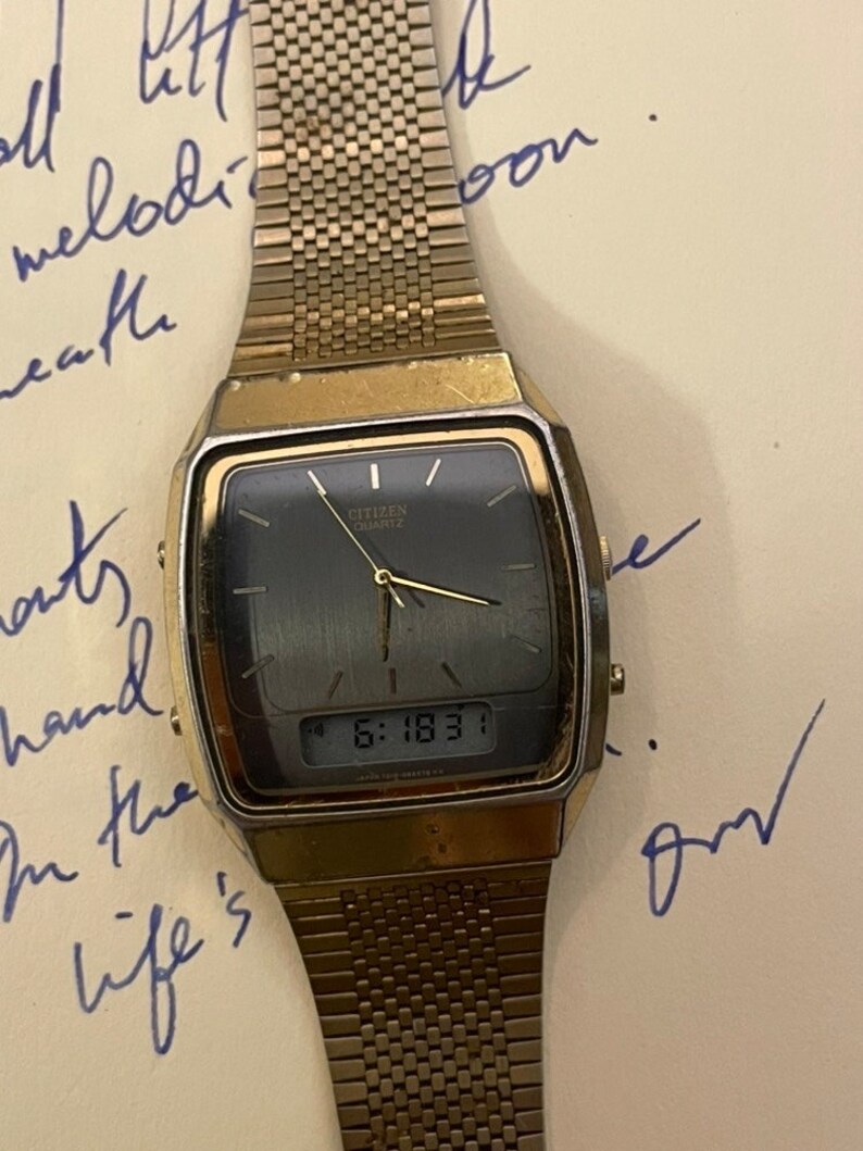 Citizen Ana Digi Watch. Birthday Anniversary Seiko Citizen - Etsy