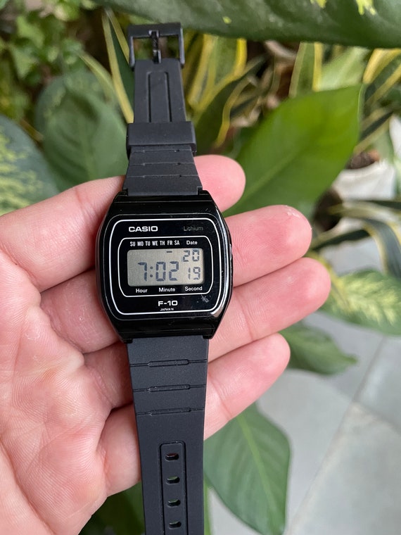 Rare Casio F10 Vintage Watch Japan Anniversary Birthd… - Gem