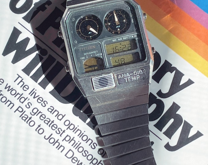 Citizen Ana-digi Vintage Watch. Seiko Tissot HMT Casio Omega Rolex ...