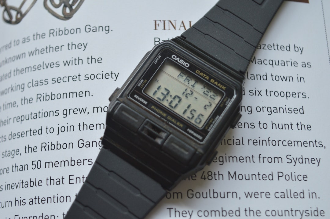 Casio Phone Dialer Vintage Watch. Christmas Retro Citizen Omega Rolex ...