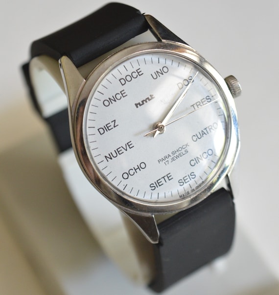 Hmt Winding Watch. Spanish Unique Gift Ideas Birthday… - Gem