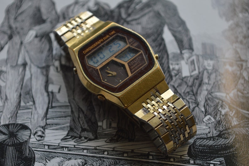 Citizen Ana Digi Vintage Watch. Casio Vintage Retro Christmas Omega ...