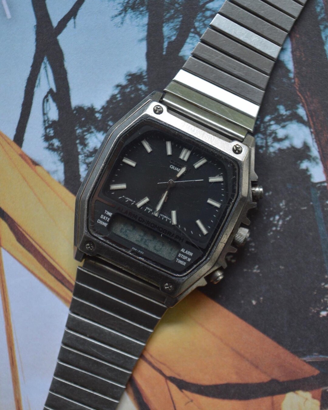 Citizen Ana-digi GN-4W-U Vintage Watch. Seiko Tissot Timex Omega Rolex ...