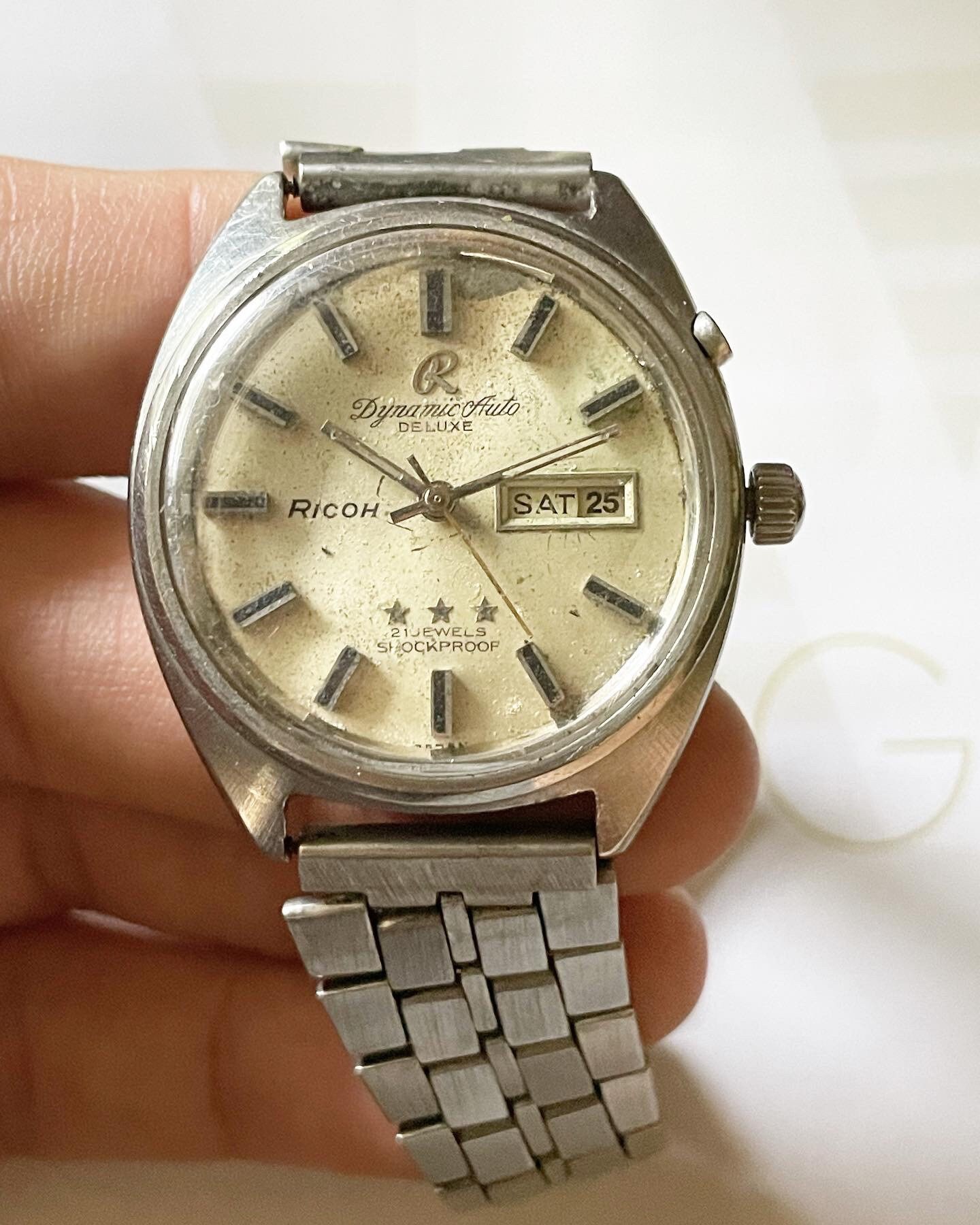 Ricoh Automatic Vintage Watch. Tag Heuer Seiko Tissot Gift - Etsy