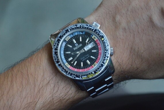Ricoh Automatic World Time Vintage Watch. Tag Heuer S… - Gem