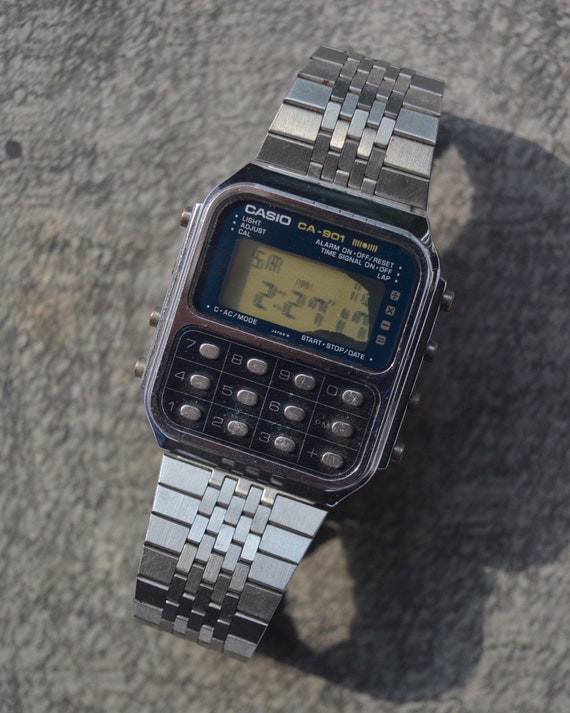 Rare Casio C 901 Calculator Vintage Watch. Seiko Tiss… - Gem