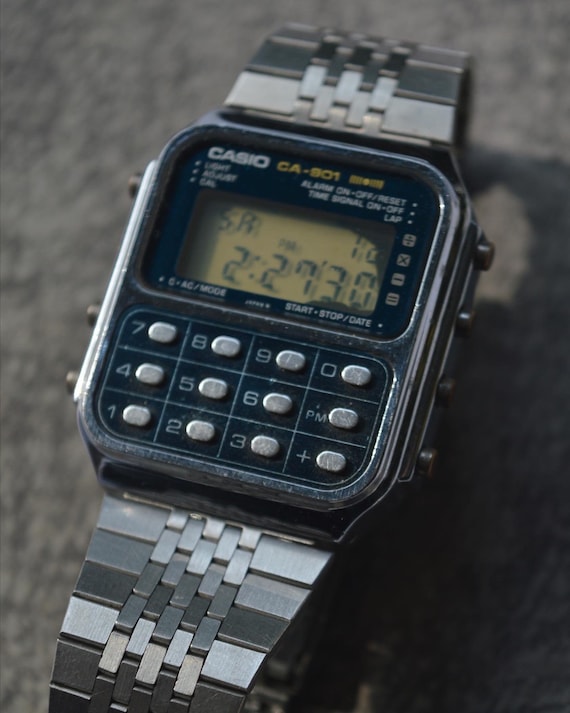 Rare Casio C 901 Calculator Vintage Watch. Seiko Tiss… - Gem