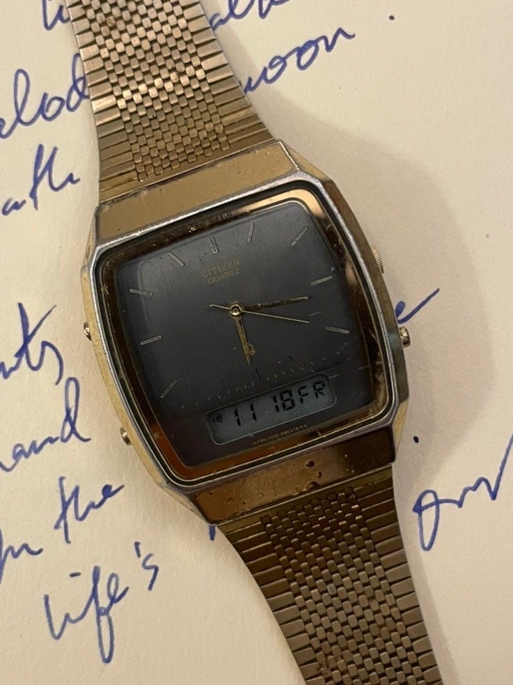 Citizen Ana Digi Watch. Birthday Anniversary Seiko Citizen - Etsy