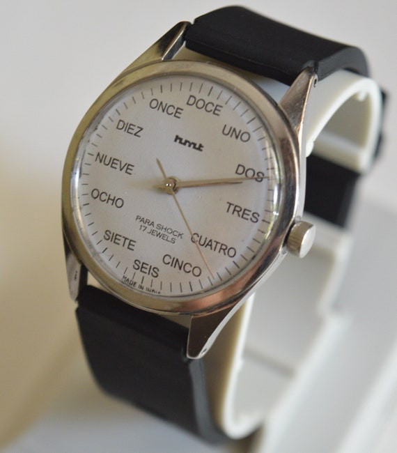 Hmt Winding Watch. Spanish Unique Gift Ideas Birthday… - Gem