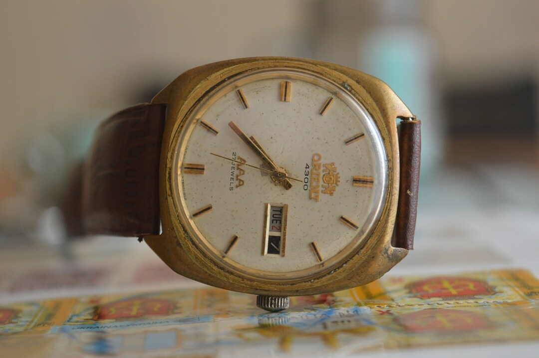 ORIENT Vintage Automatic Vintage Watch. Pilot Army Military Hmt Seiko ...