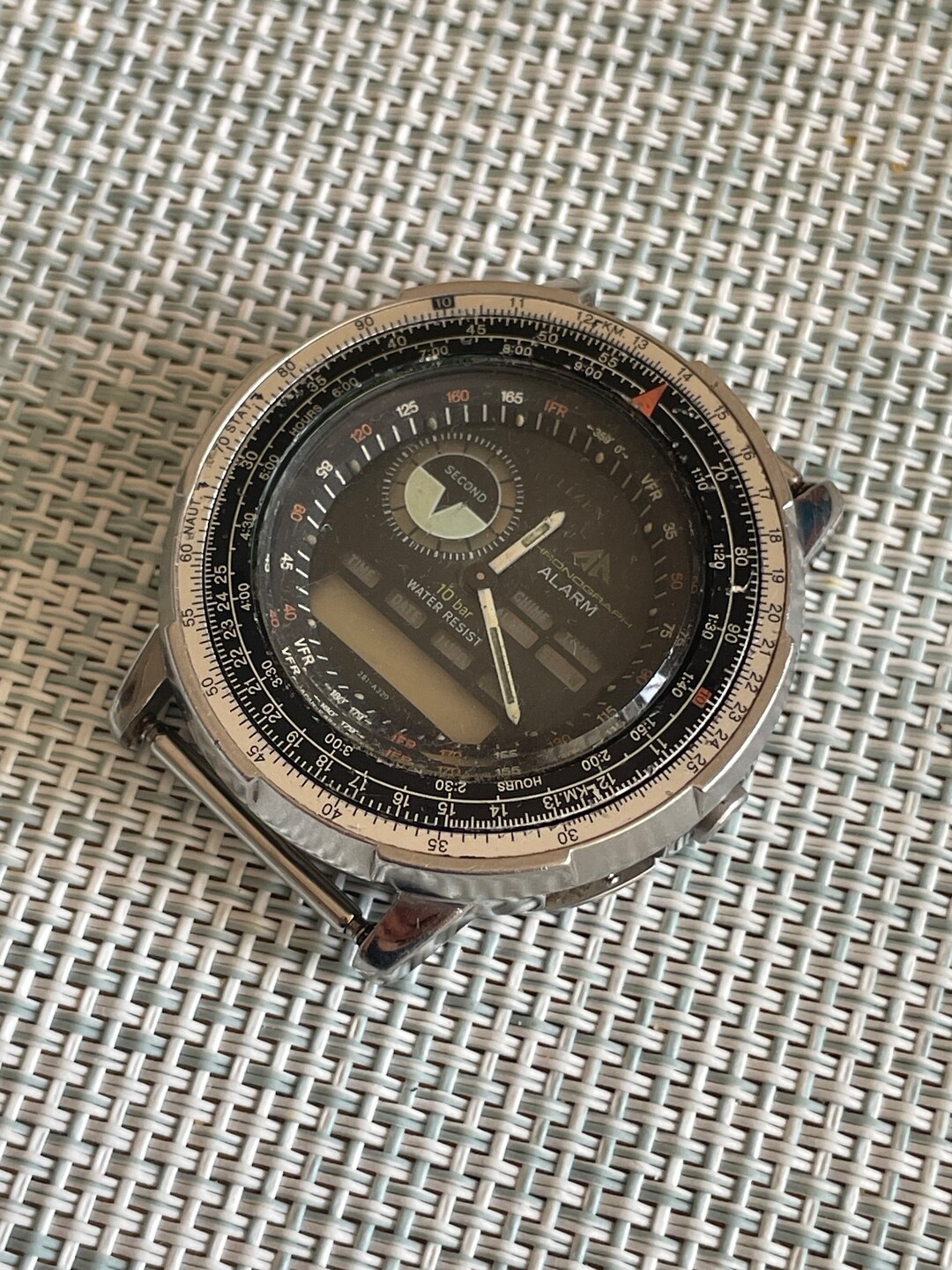Rare Citizen Wingman Watch for Parts and Repair. Seiko Tissot - Etsy