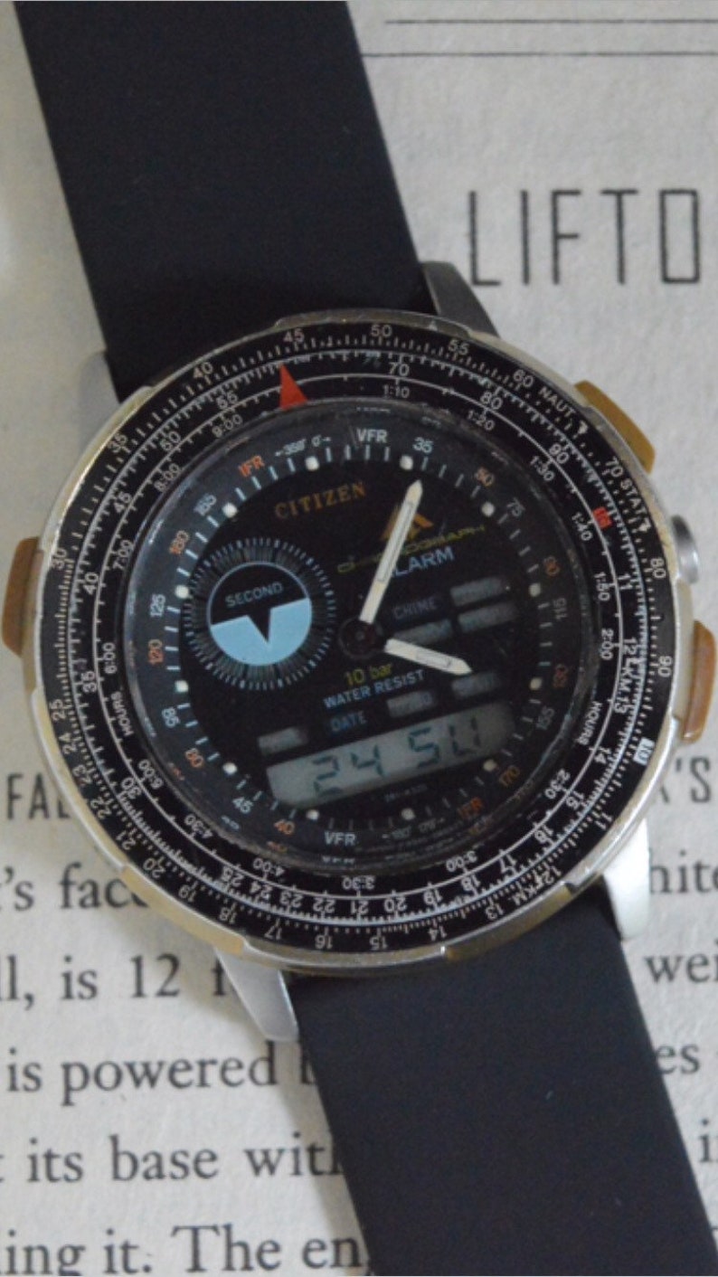 Rare Citizen Wingman Watch. Seiko Tissot Vintage Retro Omega - Etsy