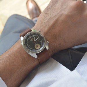 Seiko Chronograph Vintage Bruce Lee Watch. Citizen Omega Tudor Gift ...