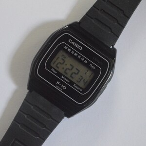 Rare Casio F10 Vintage Watch Japan Anniversary Birthday Gift Ideas ...