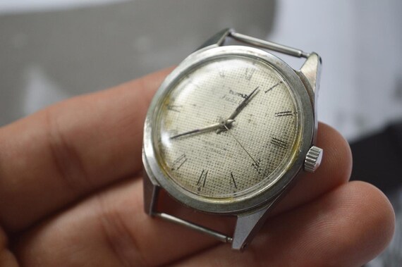 HMT Jubilee Watch. Rare Seiko Tissot Vintage Retro Om… - Gem