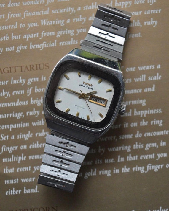 Rare HMT Arvind Watch. Vintage Retro Military Army Pi… - Gem