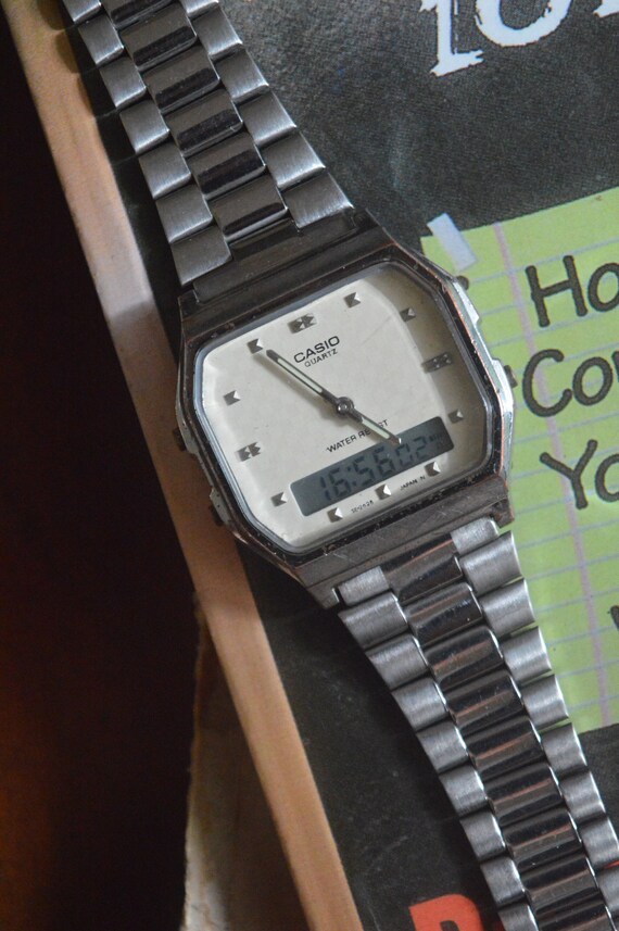 Casio AD159 Ana Digi Watch. Vintage Tissot Citizen Om… - Gem
