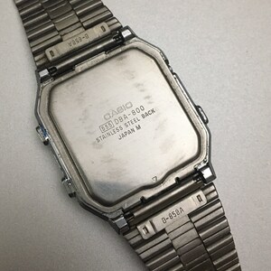 Rare Casio DBA-800 Vintage Phone Dialer Watch. Tudor Seiko Citizen ...