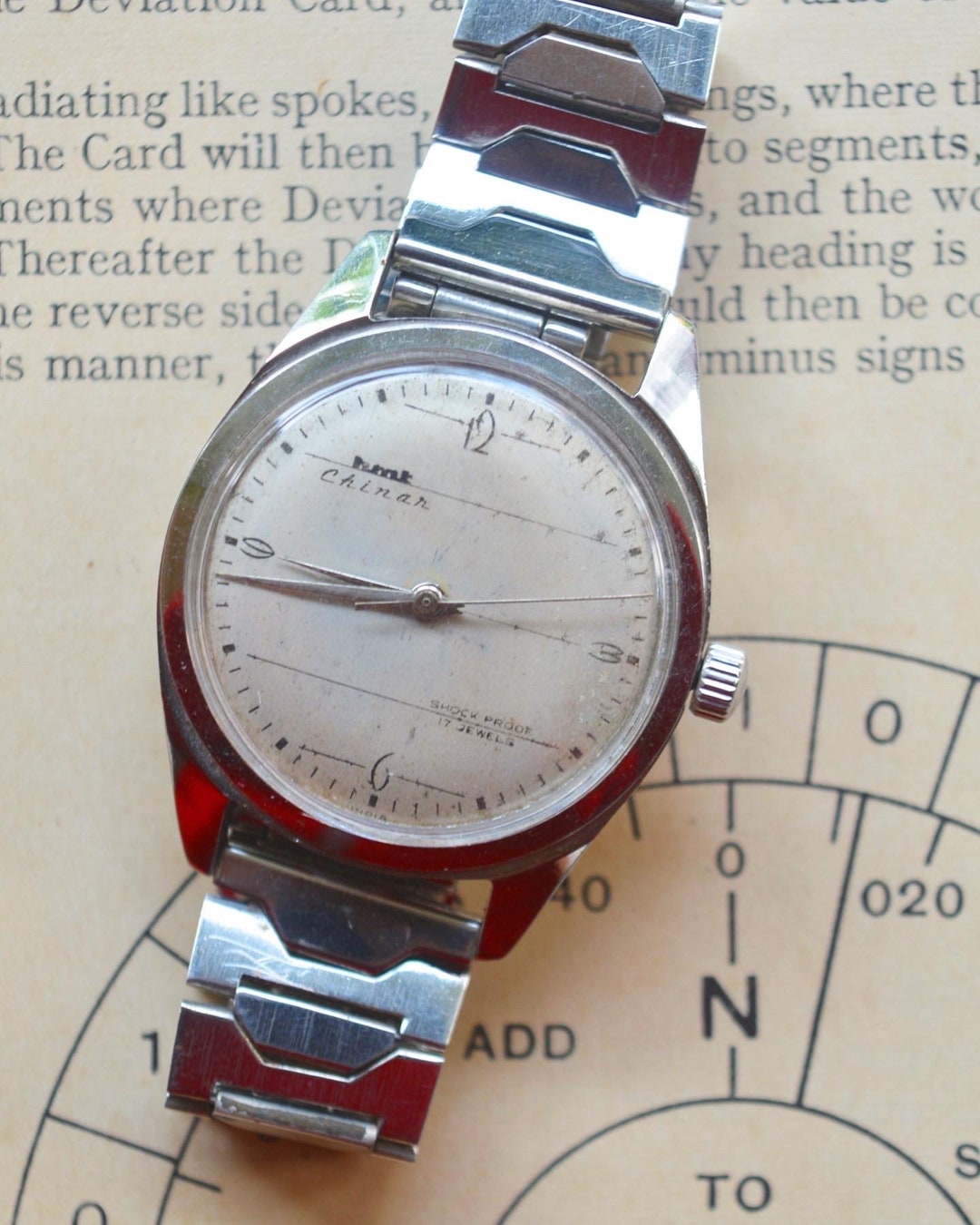 Vintage HMT Chinar Watch. Dress Military Army Pilot Swiss Gift Ideas ...