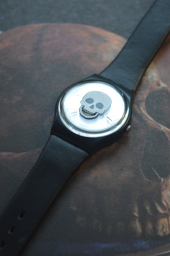 Rare Swatch Skeleton Skull Vintage Watch. Christmas S… - Gem
