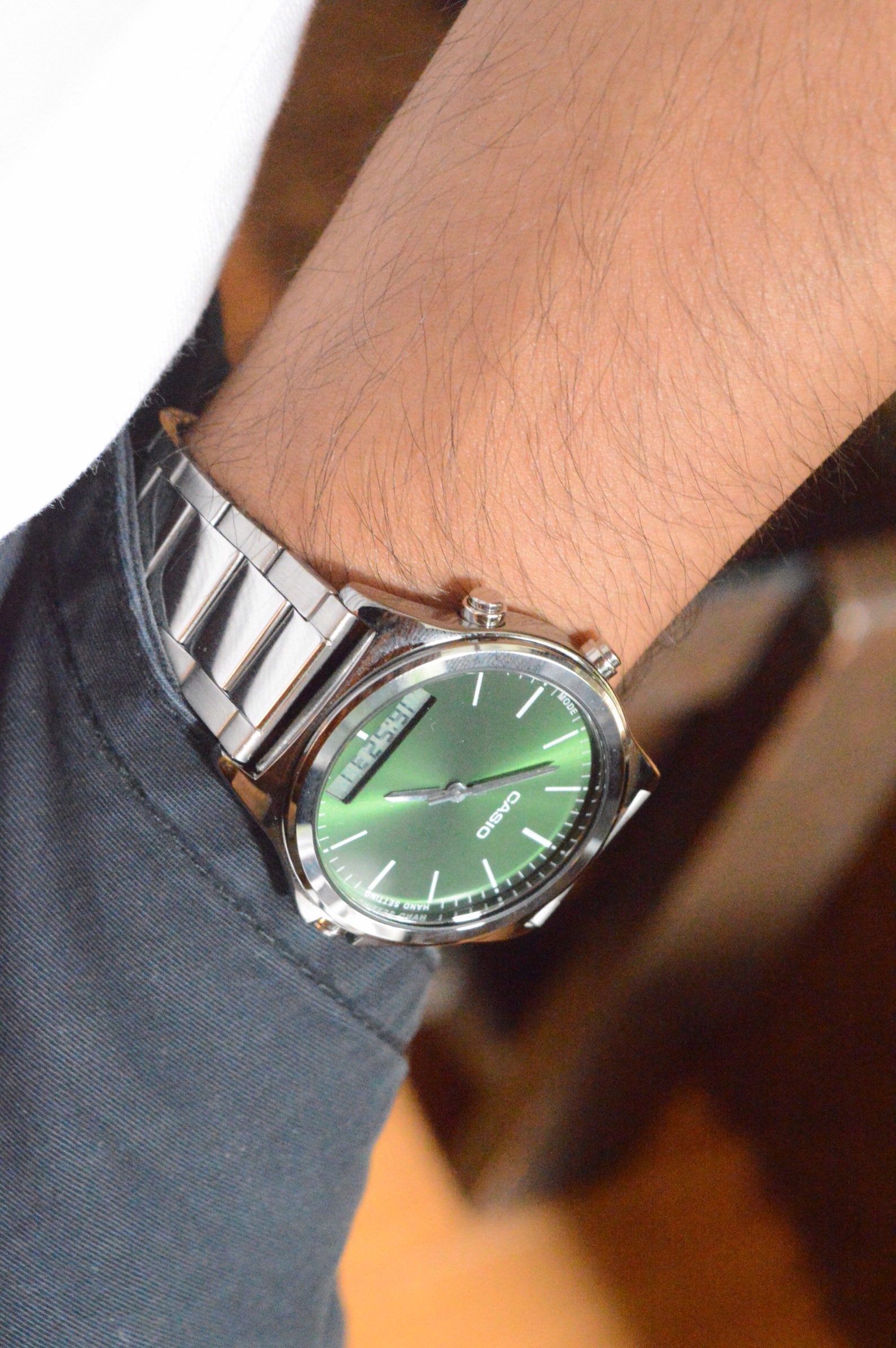 Casio Analog Digital Chronograph Watch. - Etsy