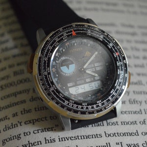 Rare Citizen Wingman Watch. Seiko Tissot Vintage Retro Omega - Etsy