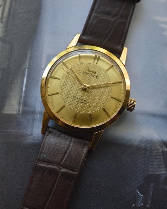 HMT Sona Vintage Watch. Retro Omega Rolex Seiko Tisso… - Gem