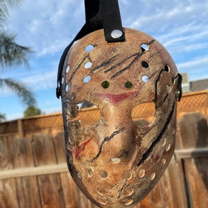 Jason Voorhees Mask, Friday the 13th, Custom Made to Order, Freddy Vs ...
