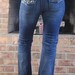 Vintage Embellished Flap Pocket Jeans, Size 6, Vintage VS 5 Flap Jeans ...