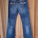 Vintage Embellished Flap Pocket Jeans, Size 6, Vintage VS 5 Flap Jeans ...