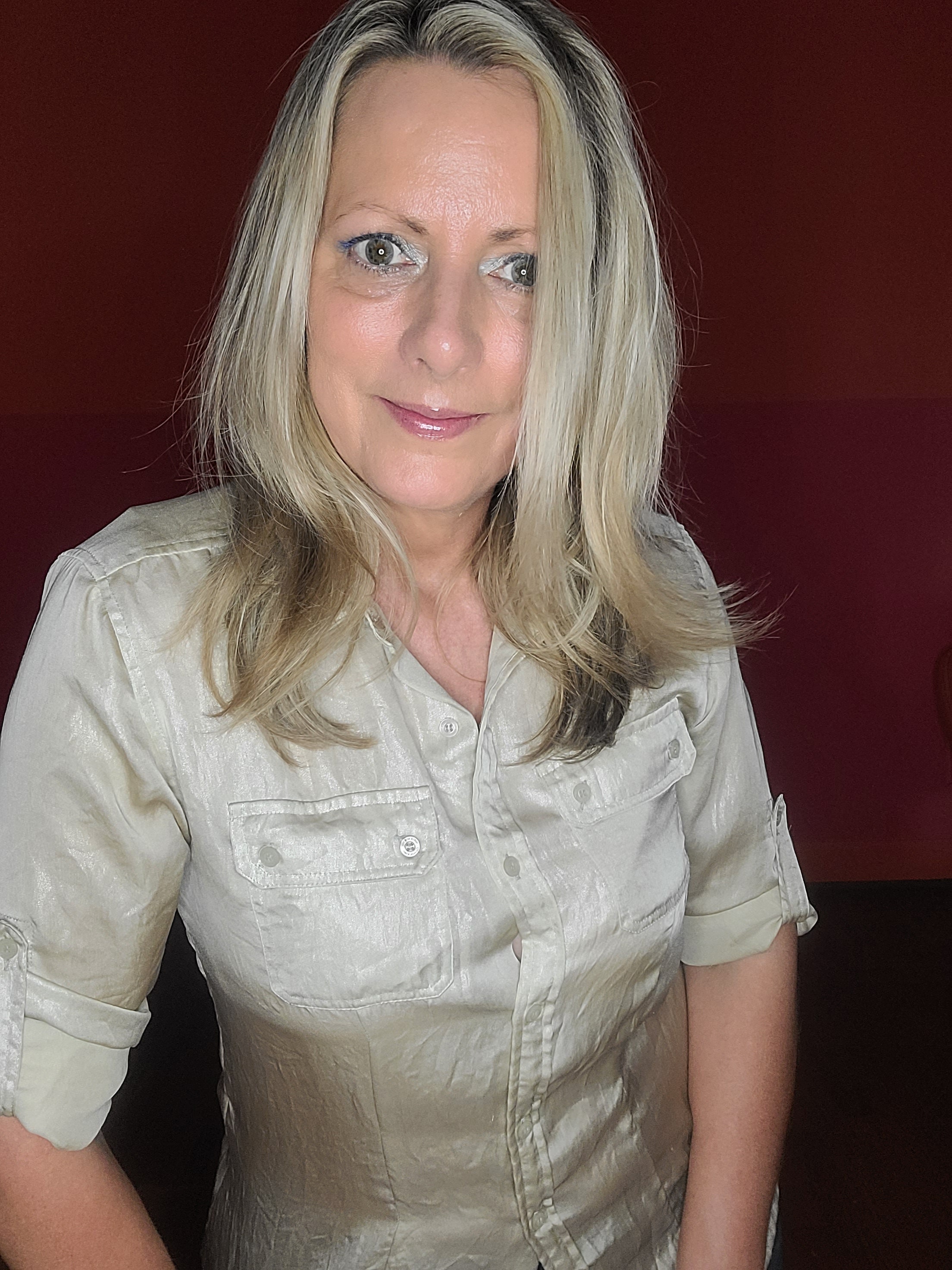 Vintage Calvin Klein Button Down Shirt, Champagne Color Shirt ...