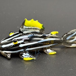 Pleco Fish Glass Ornament - Etsy