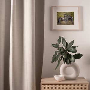 Zebra Hug Wildlife Photography Animal Photo Print Nature - Etsy